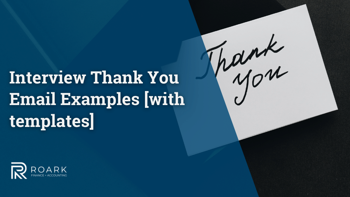 Interview Thank You Email Examples [with templates]